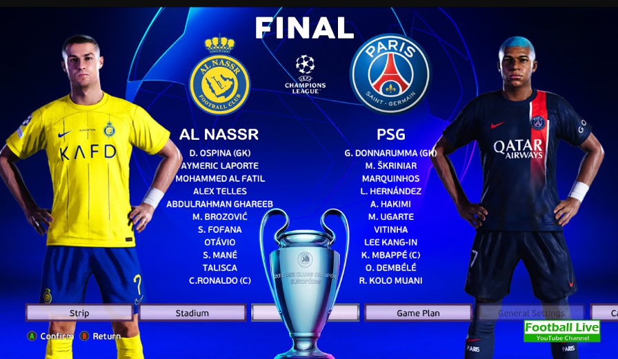 Paris Saint-Germain F.C. Vs Al-Nassr Lineups: Match Preview ...